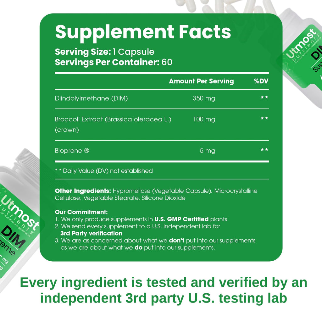 broccoli extract in DIM supplement