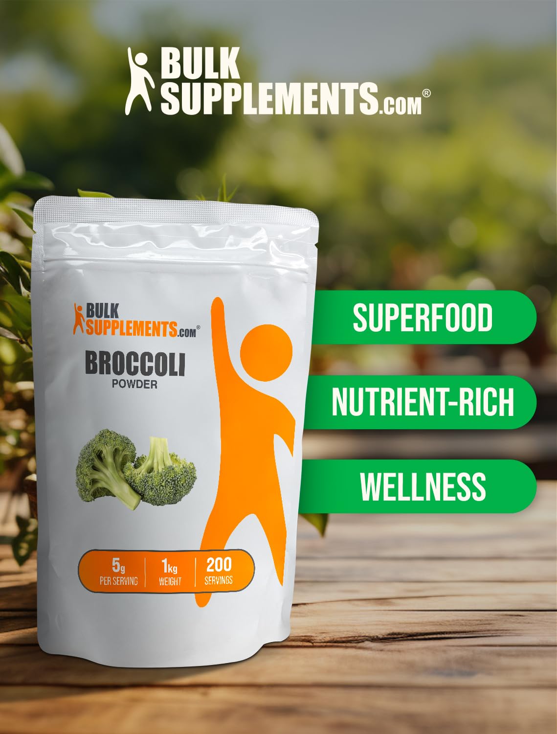 Broccoli powder for immune support