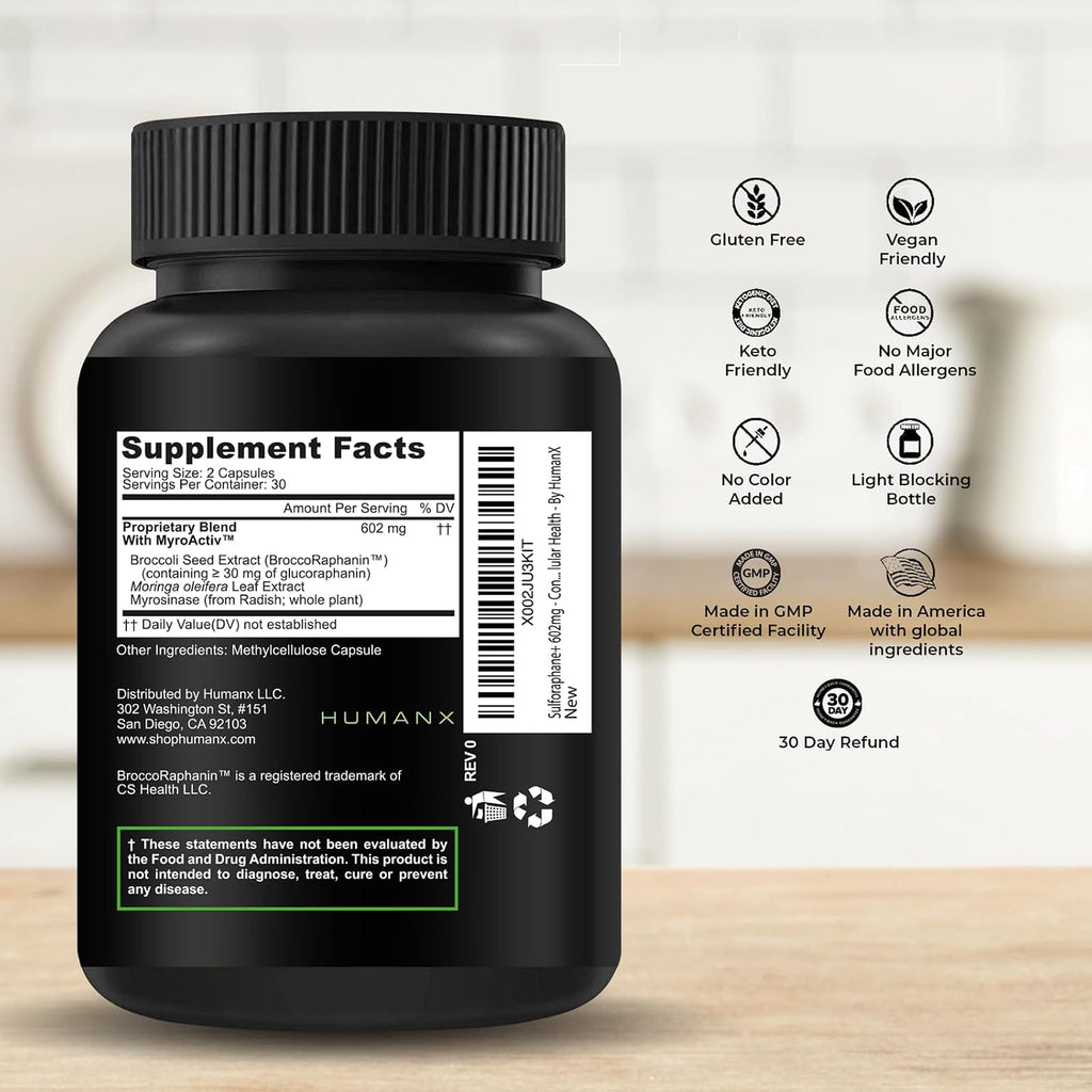 broccoli seed extract multivitamin benefits
