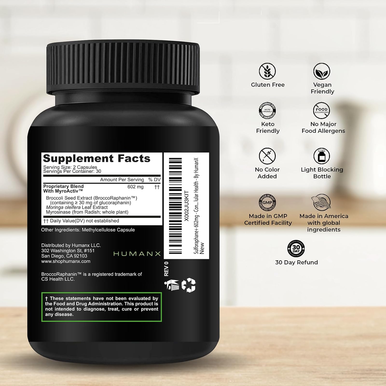 broccoli seed extract multivitamin benefits