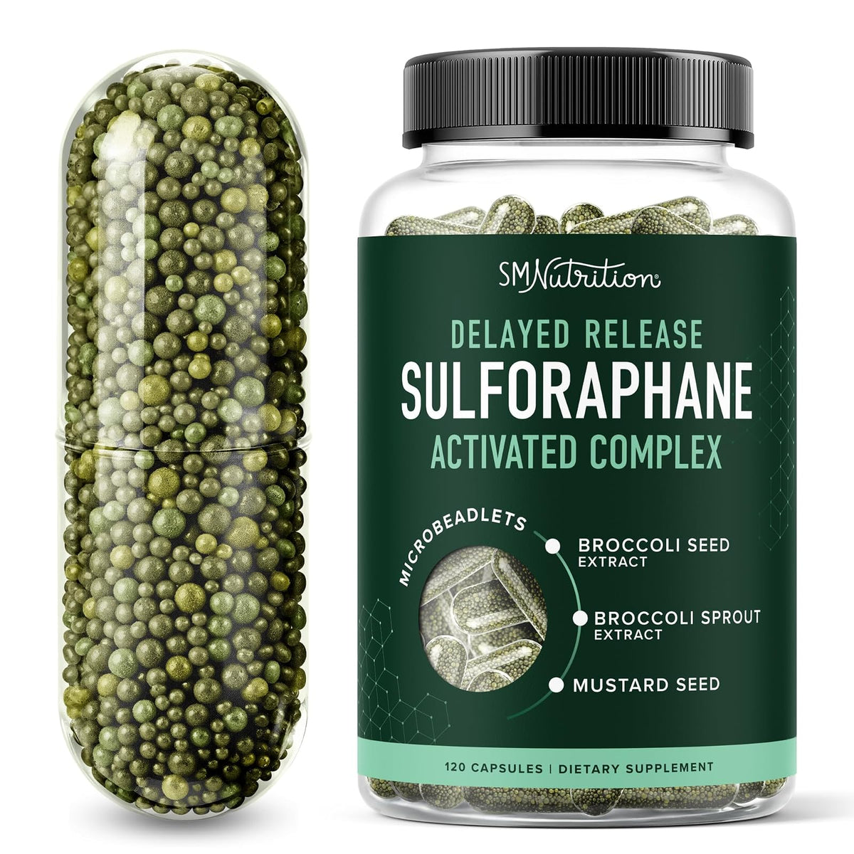 Broccoli sprouts capsules for health