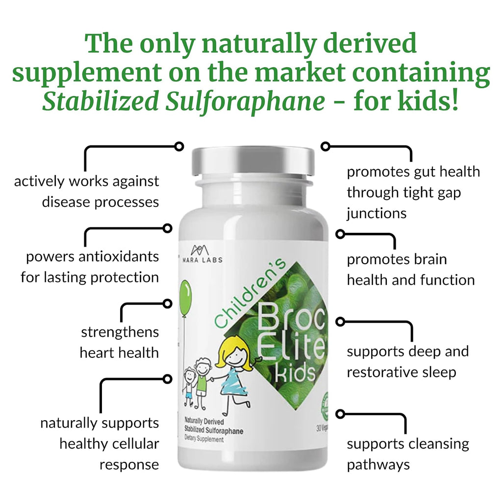 BrocElite broccoli capsules for children