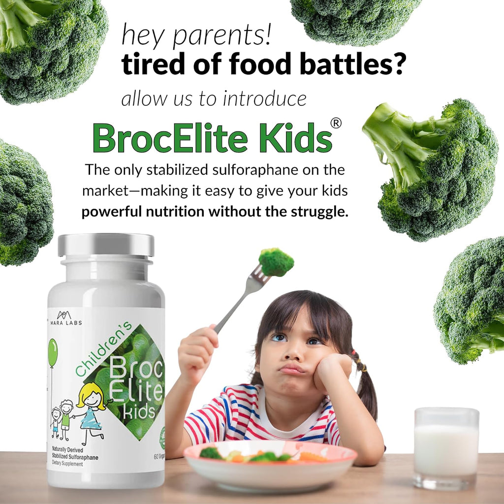 BrocElite kids broccoli health boost