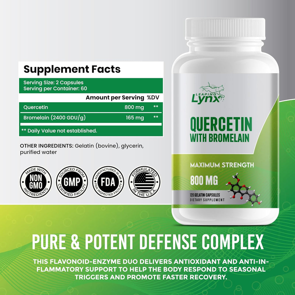 Bromelain 165 mg anti-inflammatory benefits