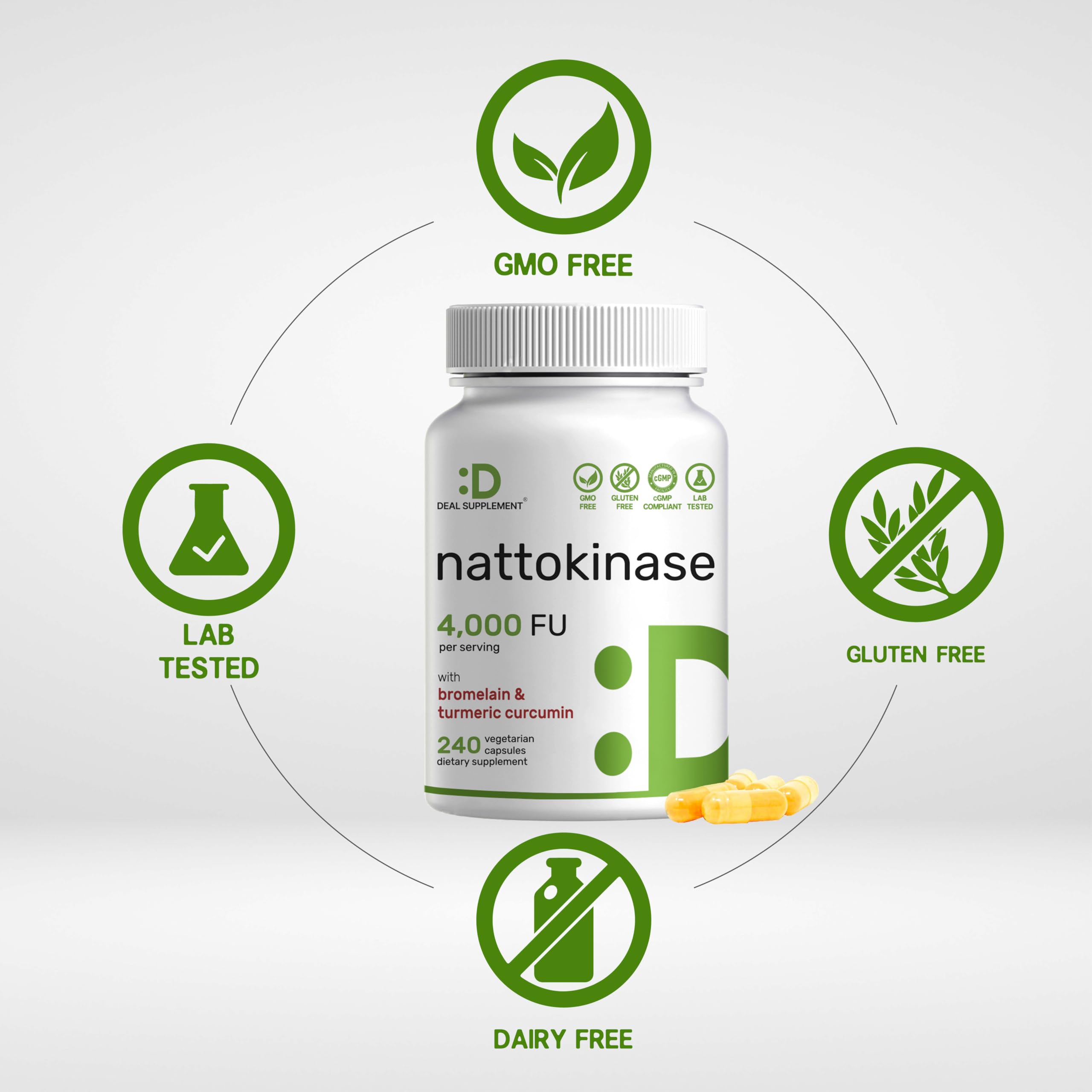 Bromelain and Nattokinase for better digestion