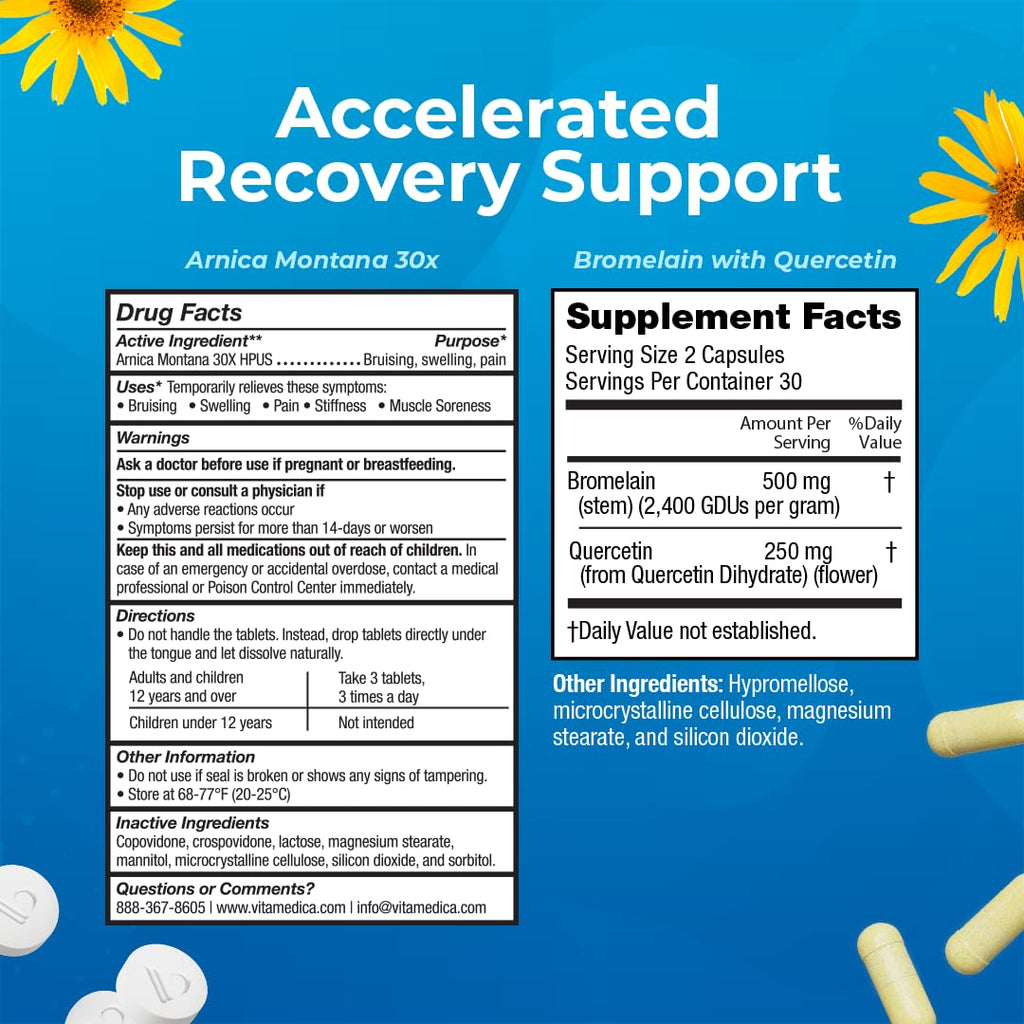 bromelain and quercetin benefits