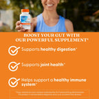 Bromelain capsules for digestive health