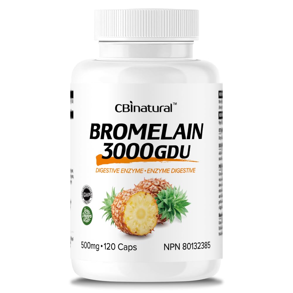 Bromelain digestive enzyme capsules