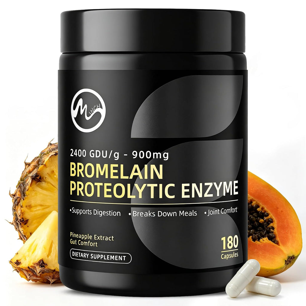 Bromelain digestive enzyme supplement