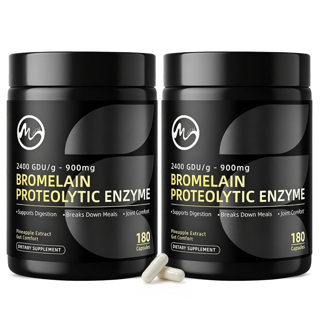 Bromelain digestive enzyme supplement