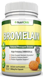 Bromelain digestive enzymes for digestion