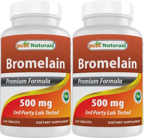 Bromelain digestive enzymes supplement