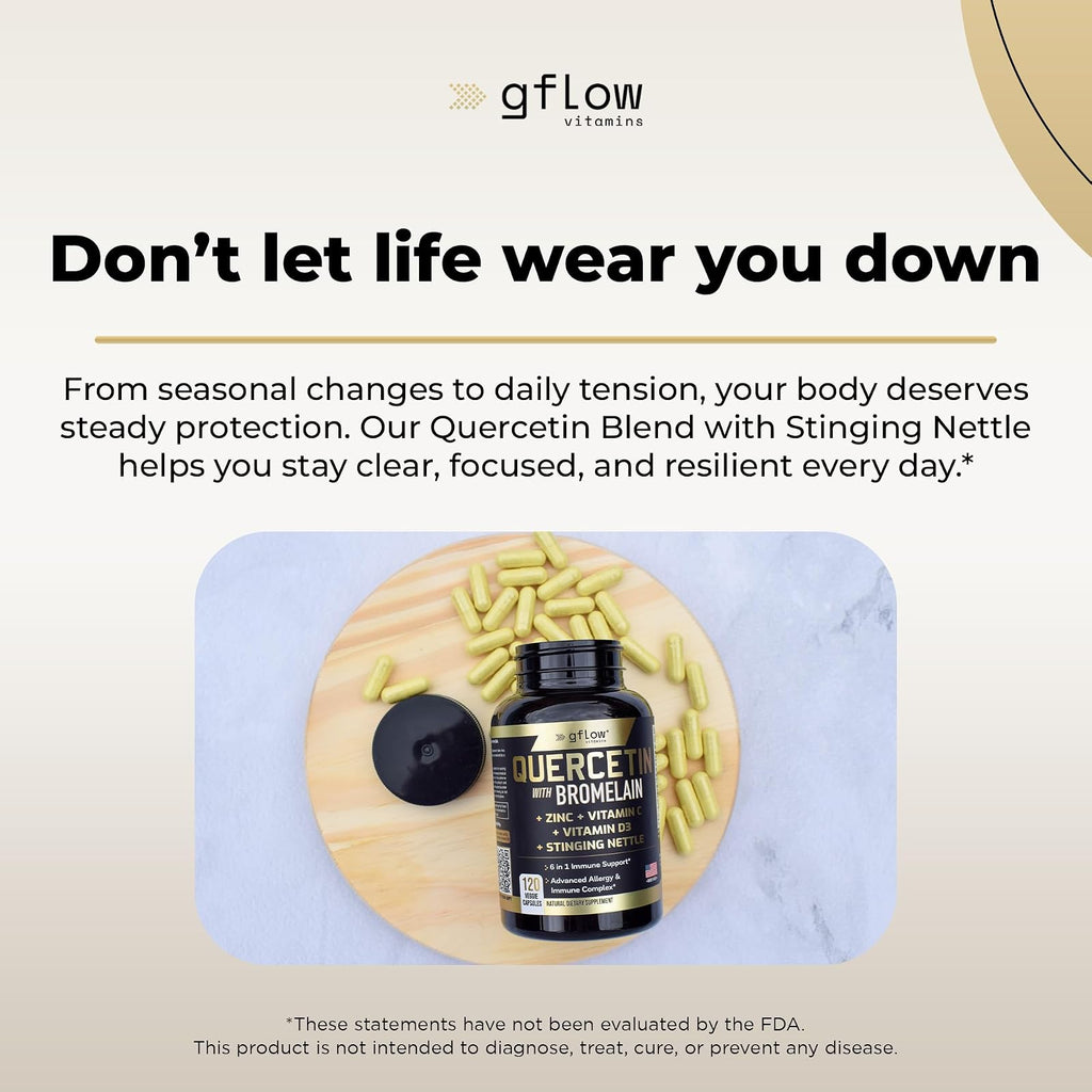 Bromelain enhanced Quercetin formula