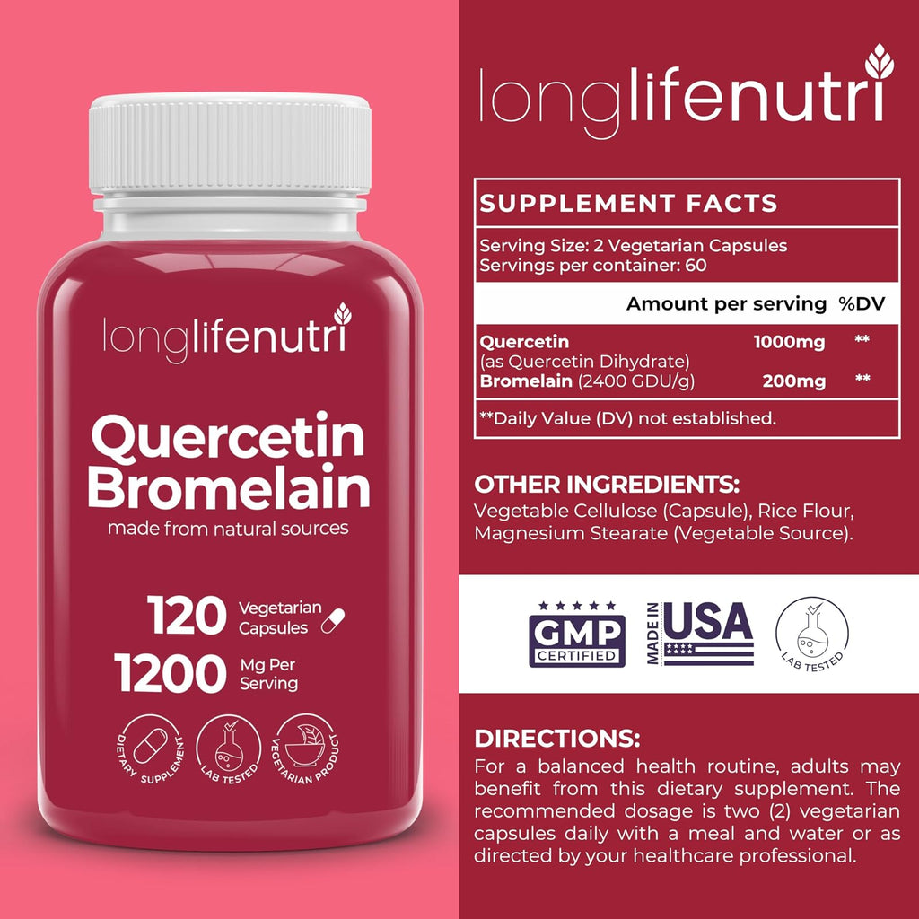 Bromelain enhanced vitamin C supplement