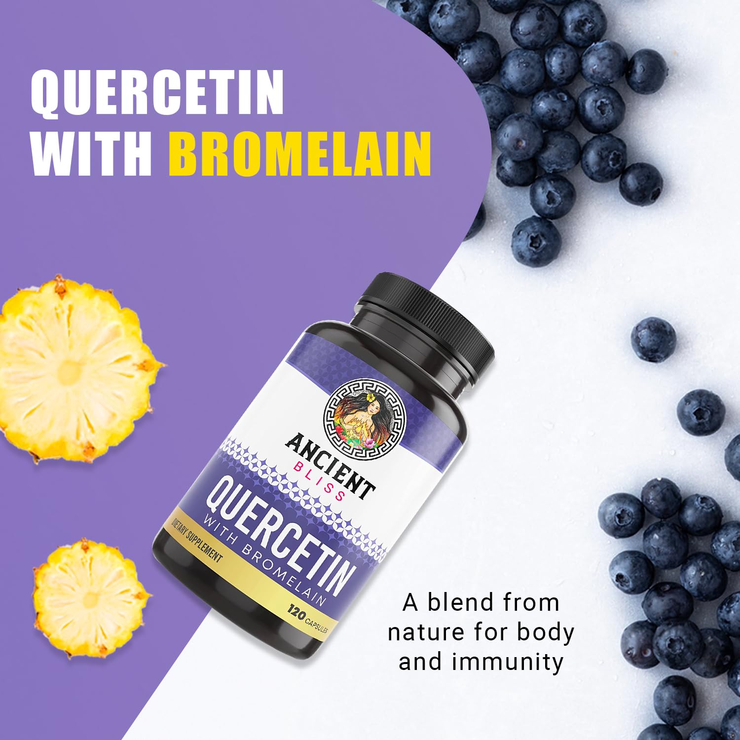 Bromelain enhanced vitamin C supplement