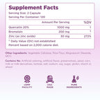 Bromelain enhanced Zinc Quercetin