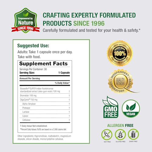 Bromelain enriched joint support