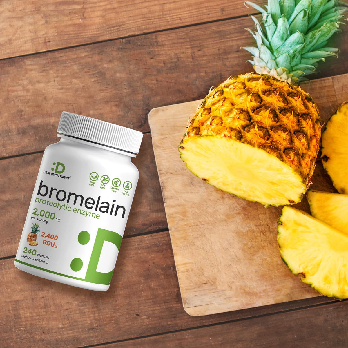 Bromelain for digestive health