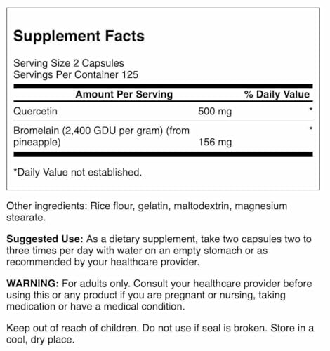 Bromelain for natural inflammation relief