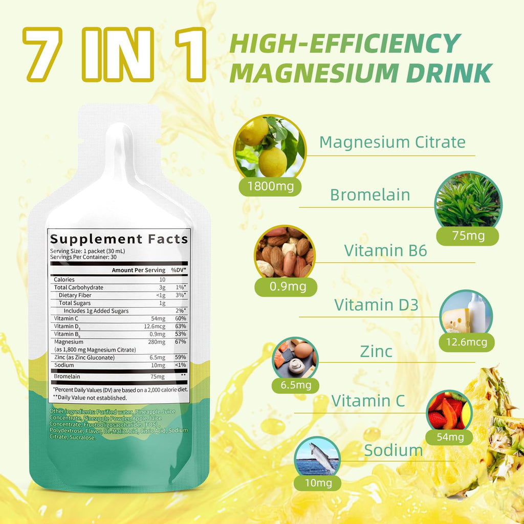 bromelain infused magnesium formula
