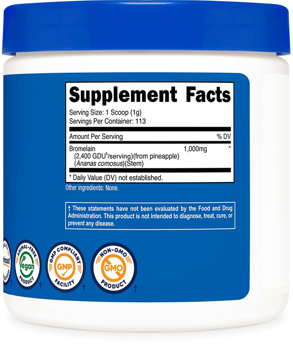 bromelain powder for digestive support