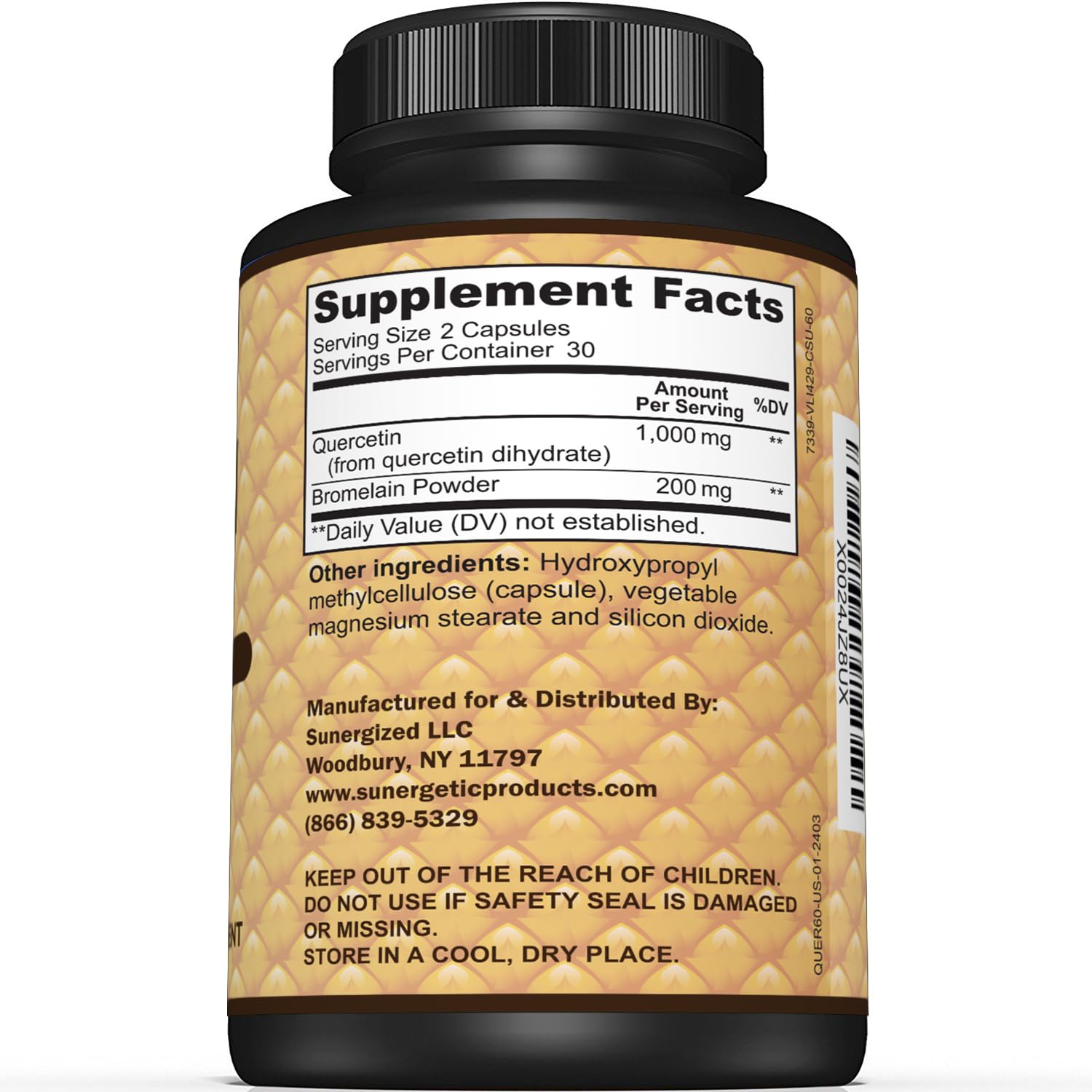 Bromelain supplement for immune support