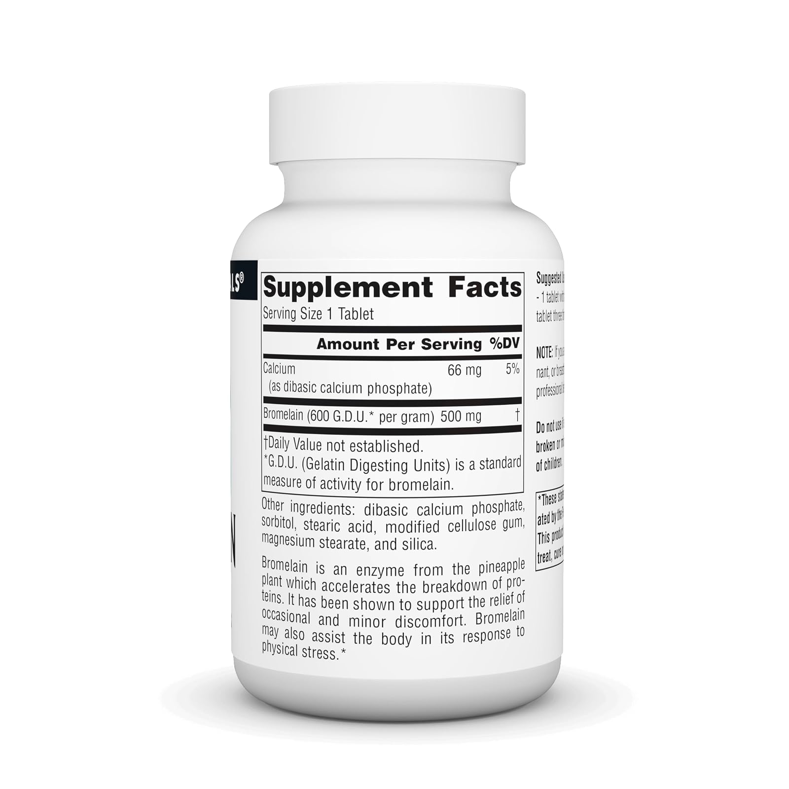 Bromelain tablets for digestive health
