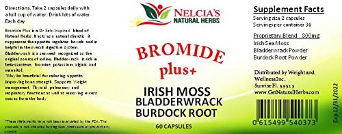 Bromide Plus blended vitamin capsules for wellness