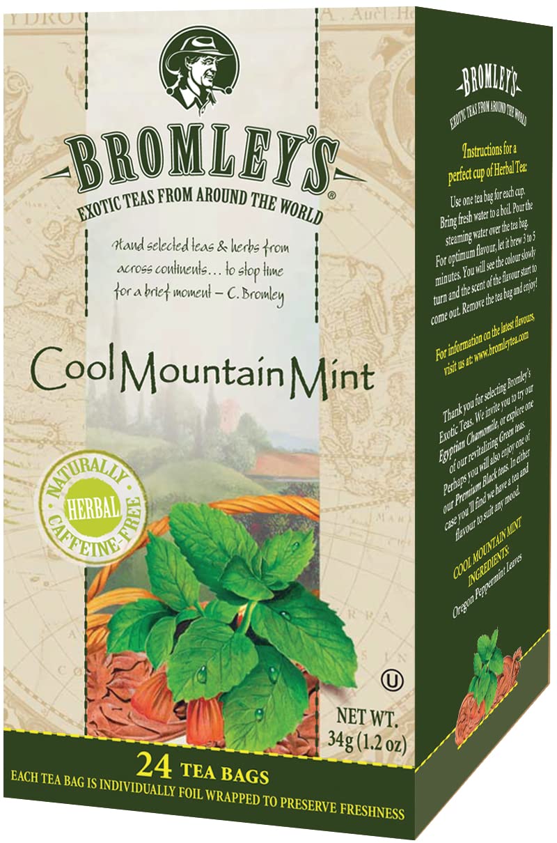 Bromley's Cool Mountain Mint herbal tea