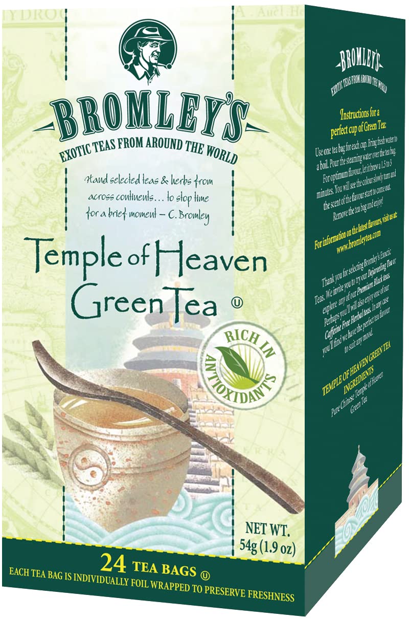 Bromley's Temple of Heaven green tea bags