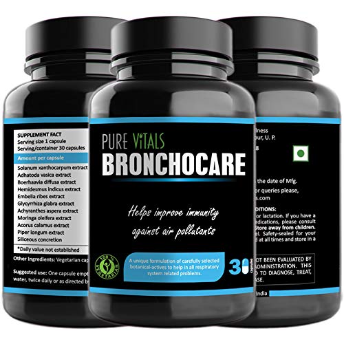 Bronchocare herbal supplements for lung health