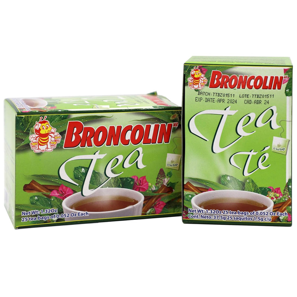 Broncolin herbal tea for relaxation