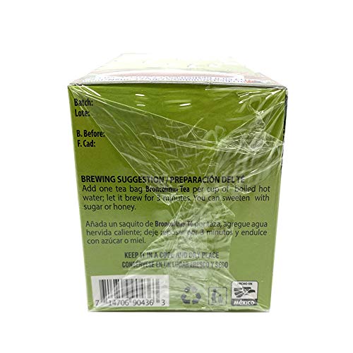 Broncolin tea for cold symptoms