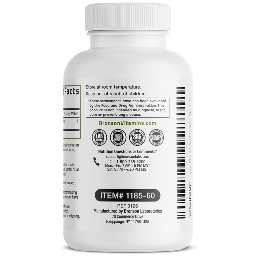 Bronson 500 mg bilberry extract