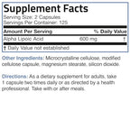 Bronson alpha lipoic acid for energy