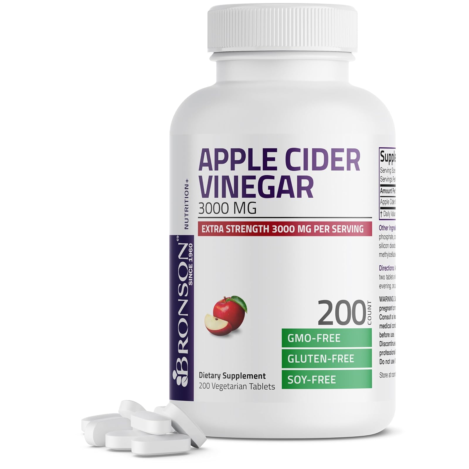 Bronson apple cider vinegar tablets