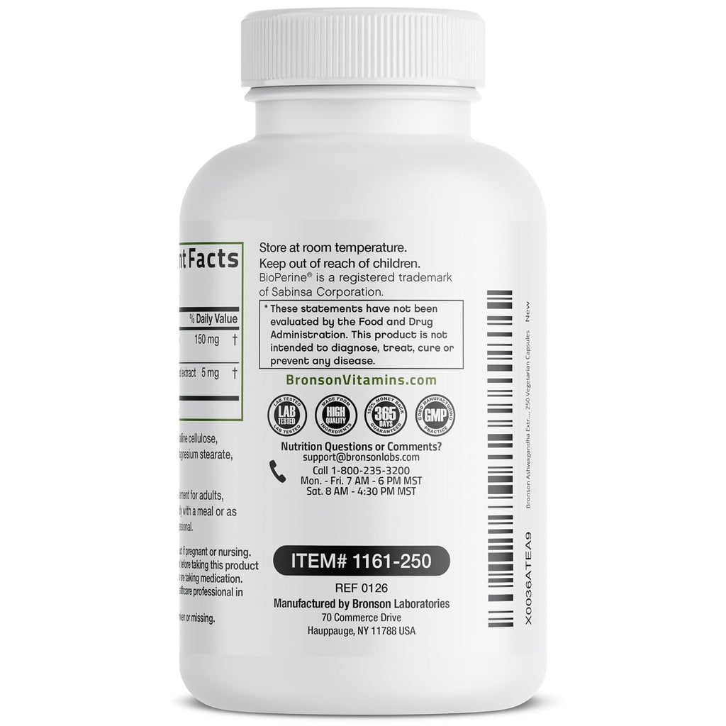 Bronson ashwagandha for daily vitality