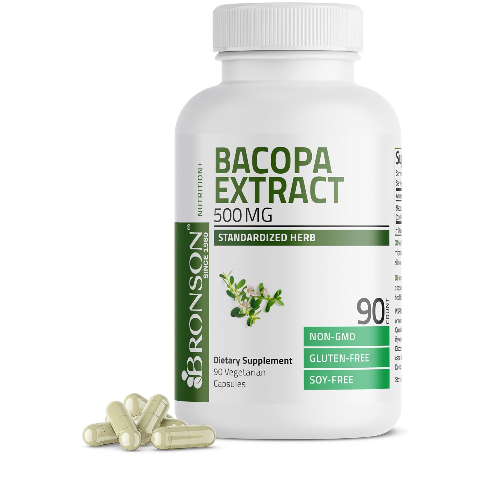 Bronson Bacopa Monnieri cognitive support