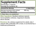 Bronson Bacopa Monnieri for focus and concentration
