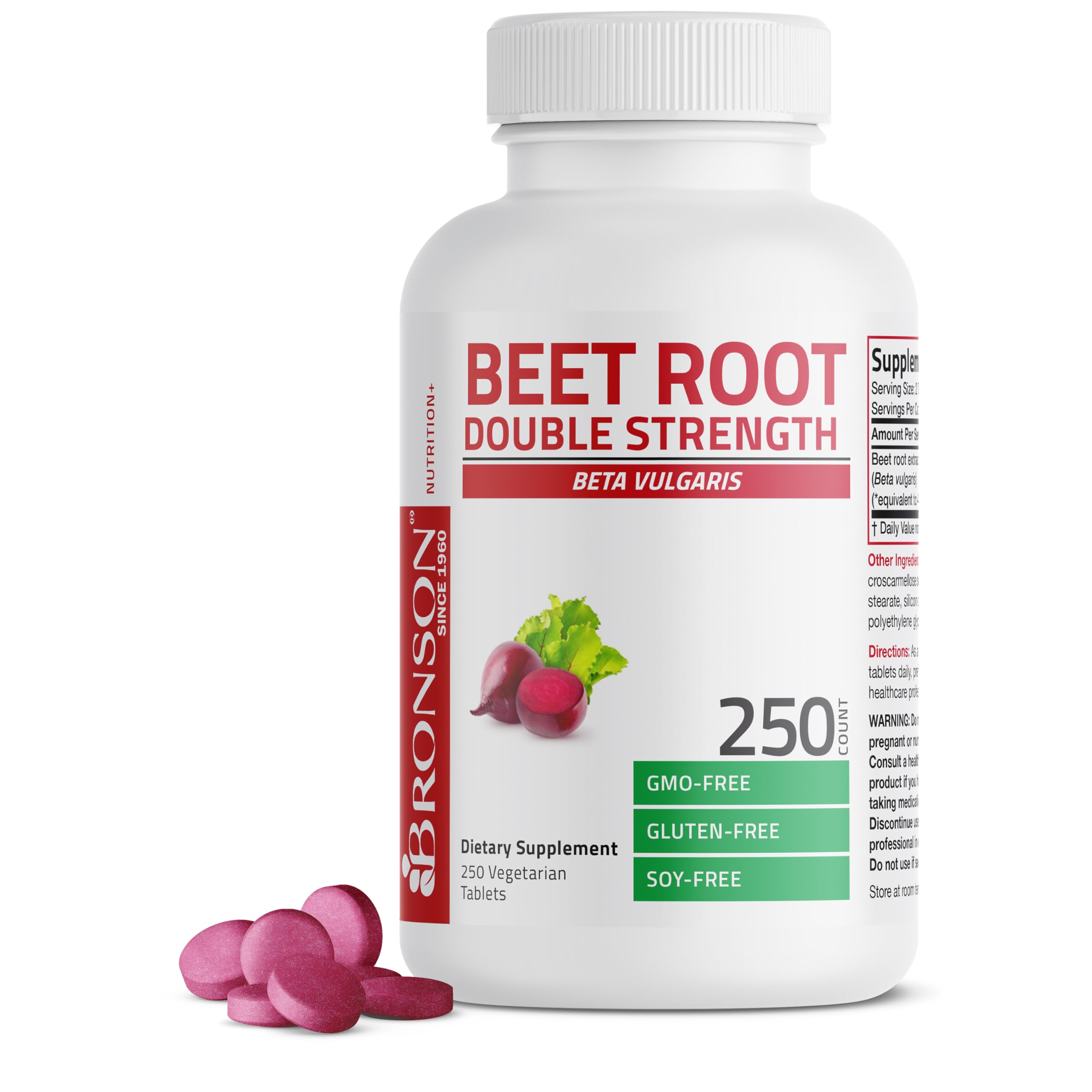 Bronson Beet Root double strength tablets