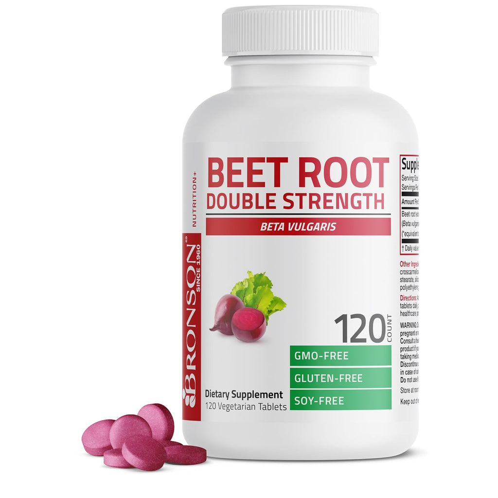 Bronson beet root double strength tablets