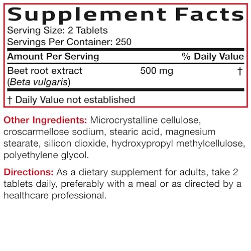Bronson beet root superfood supplement