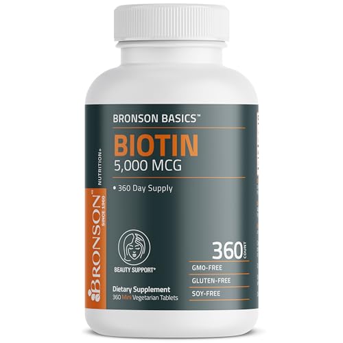 Bronson biotin 5000 mcg for energy support