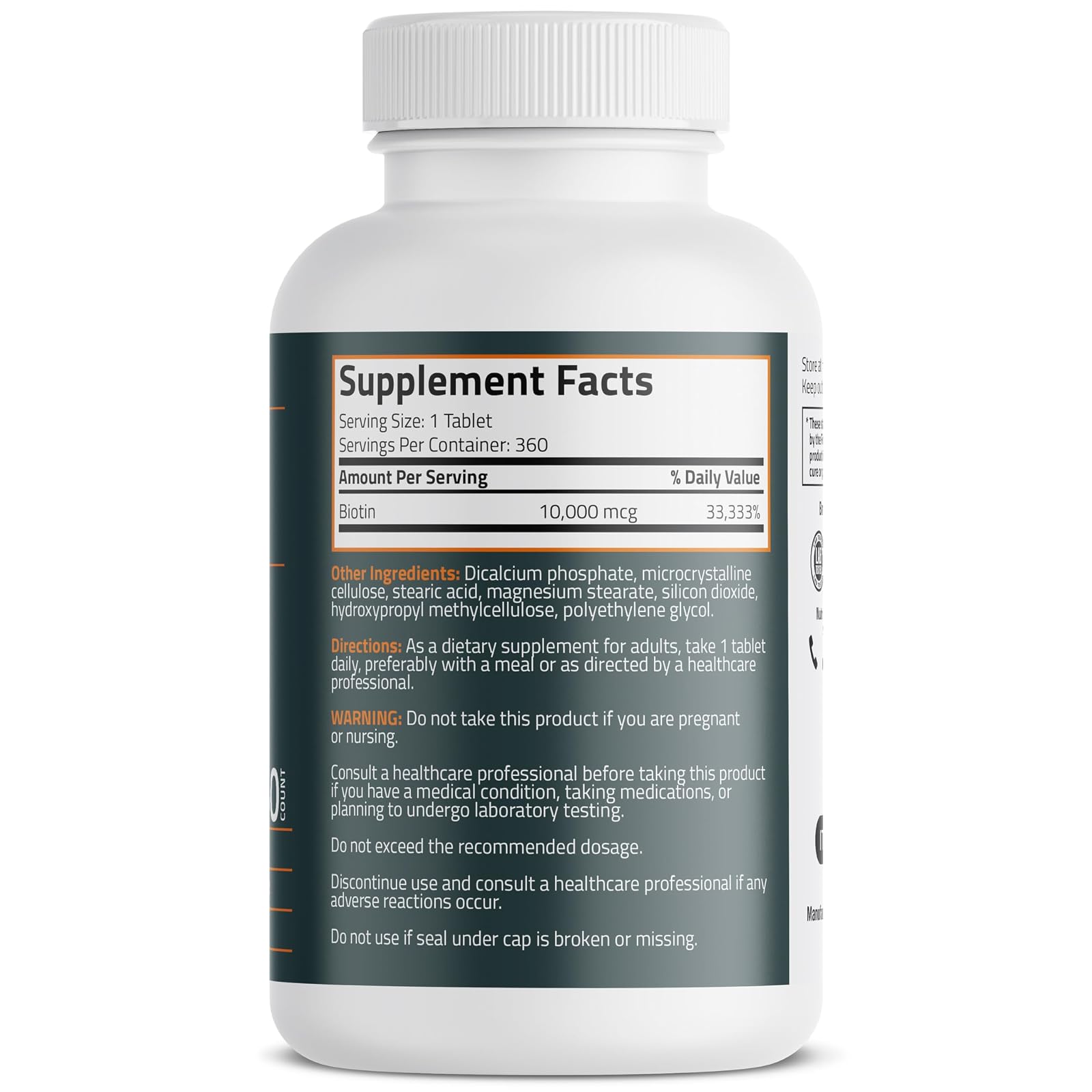 Bronson biotin for healthy hair