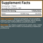 Bronson biotin for nail strength
