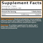 Bronson biotin for overall wellness boost
