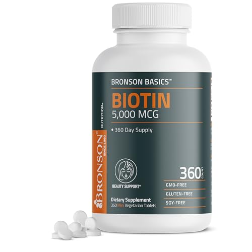 Bronson biotin tablets for healthy hair