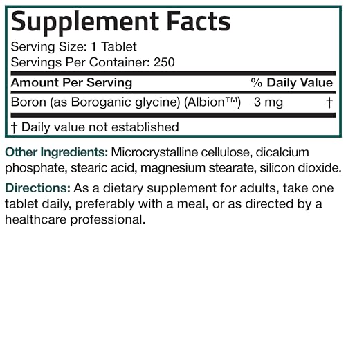Bronson Boron 250 tablets value pack