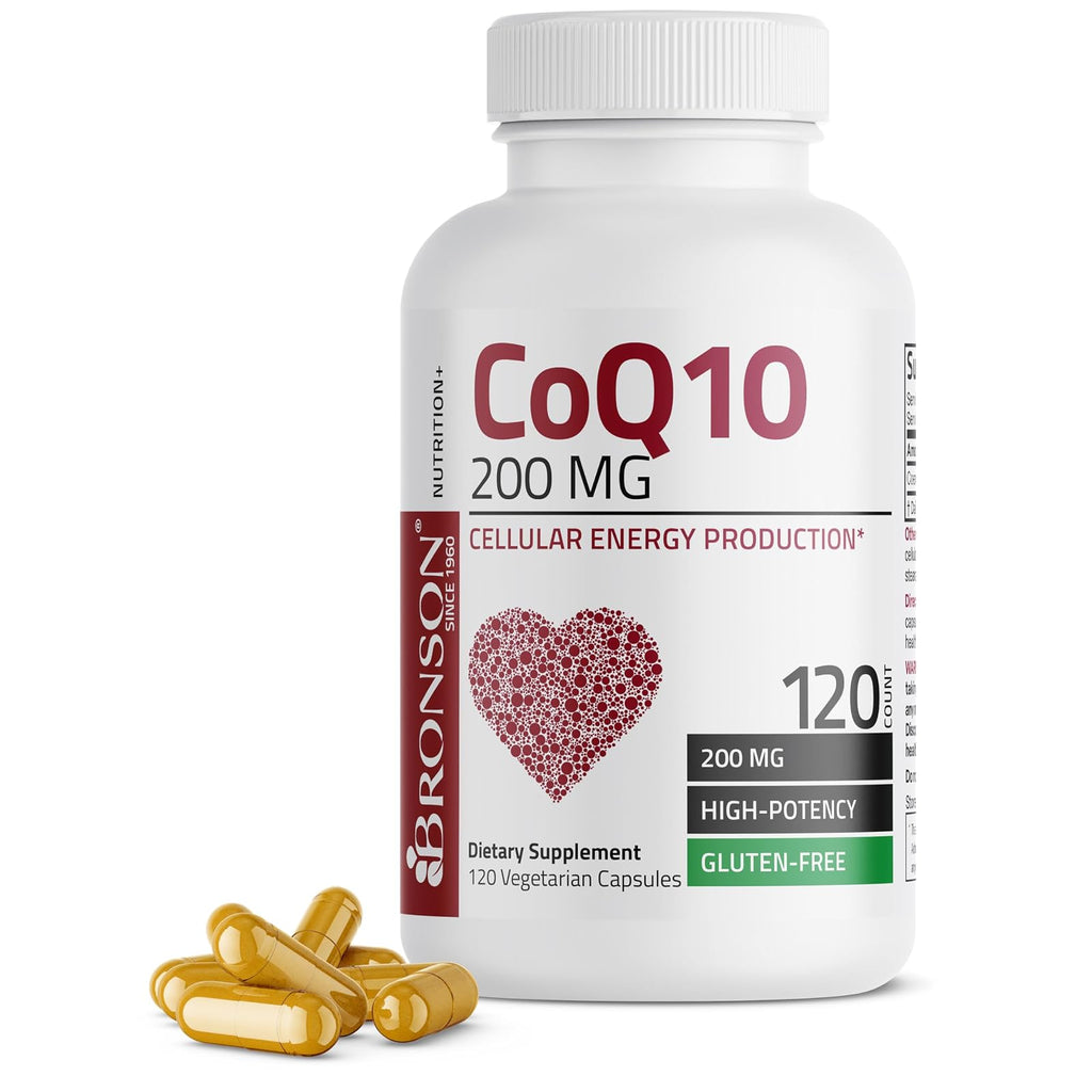 Bronson CoQ10 200 mg capsules