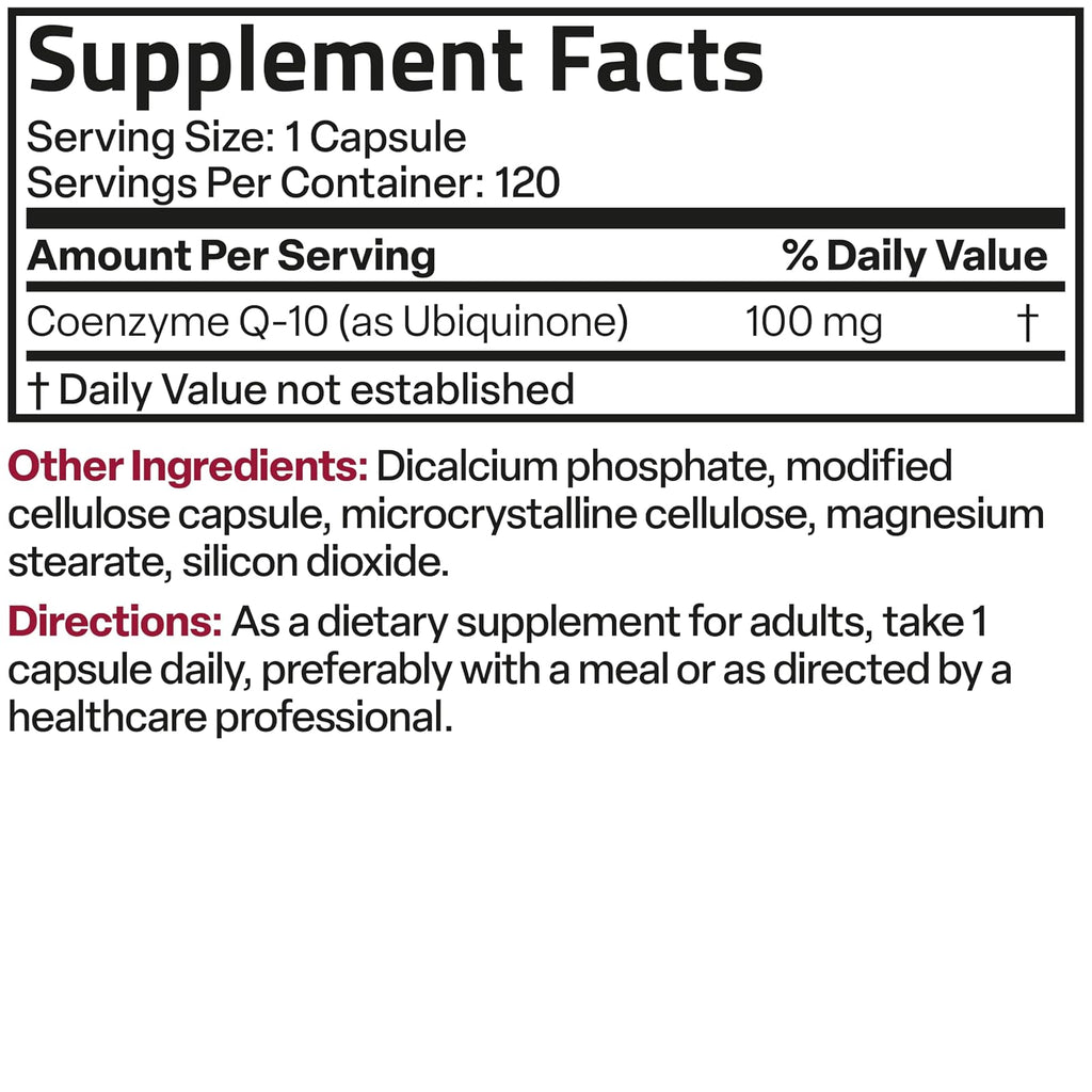 Bronson CoQ10 for overall wellness